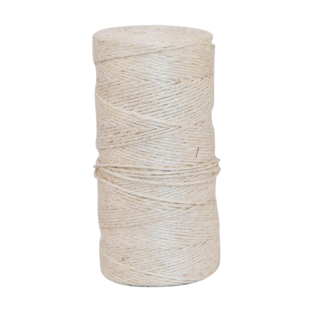Jute Rope Cream 500gram roll – QIS Packaging